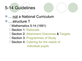 Introduction To The Curriculum | PPT | Primary Education | Education