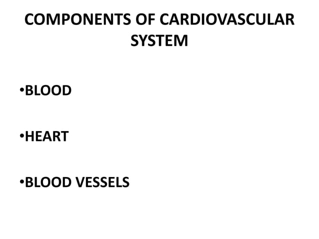 Introduction_to_the_CVS.ppt Cardiovascular System | PPT