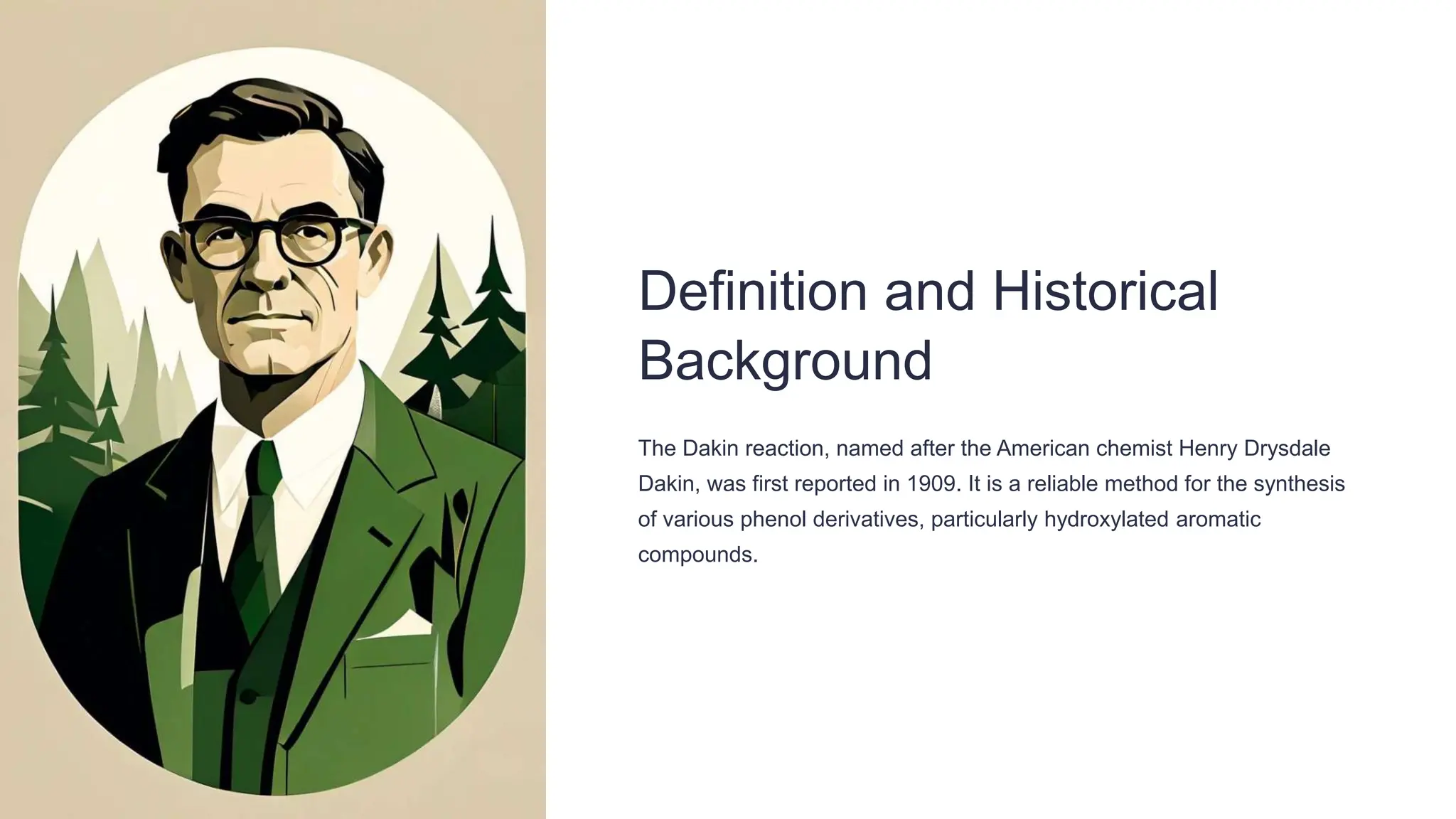 Introduction to the Dakin Reaction and its medicinal application.pptx