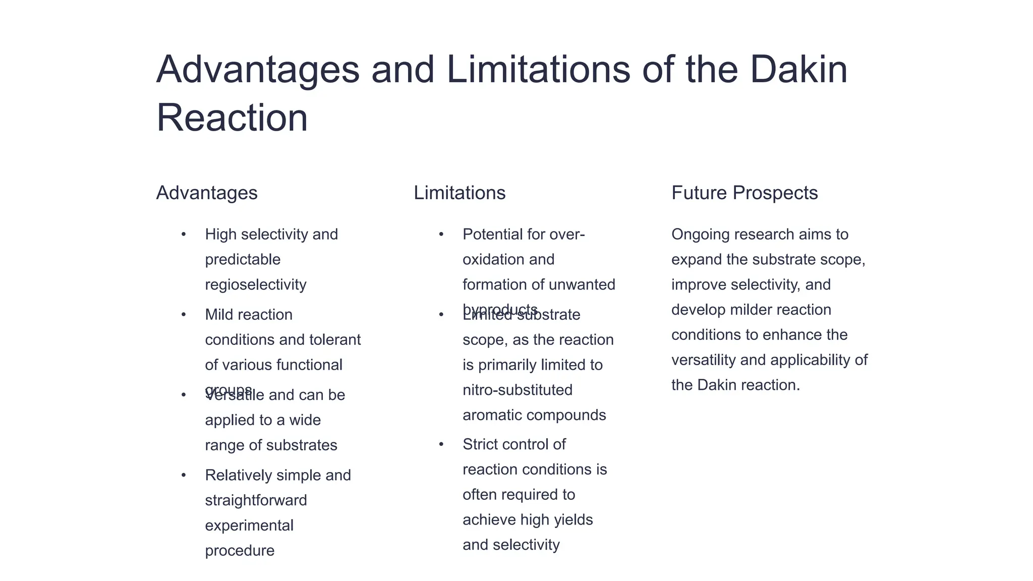 Introduction to the Dakin Reaction and its medicinal application.pptx