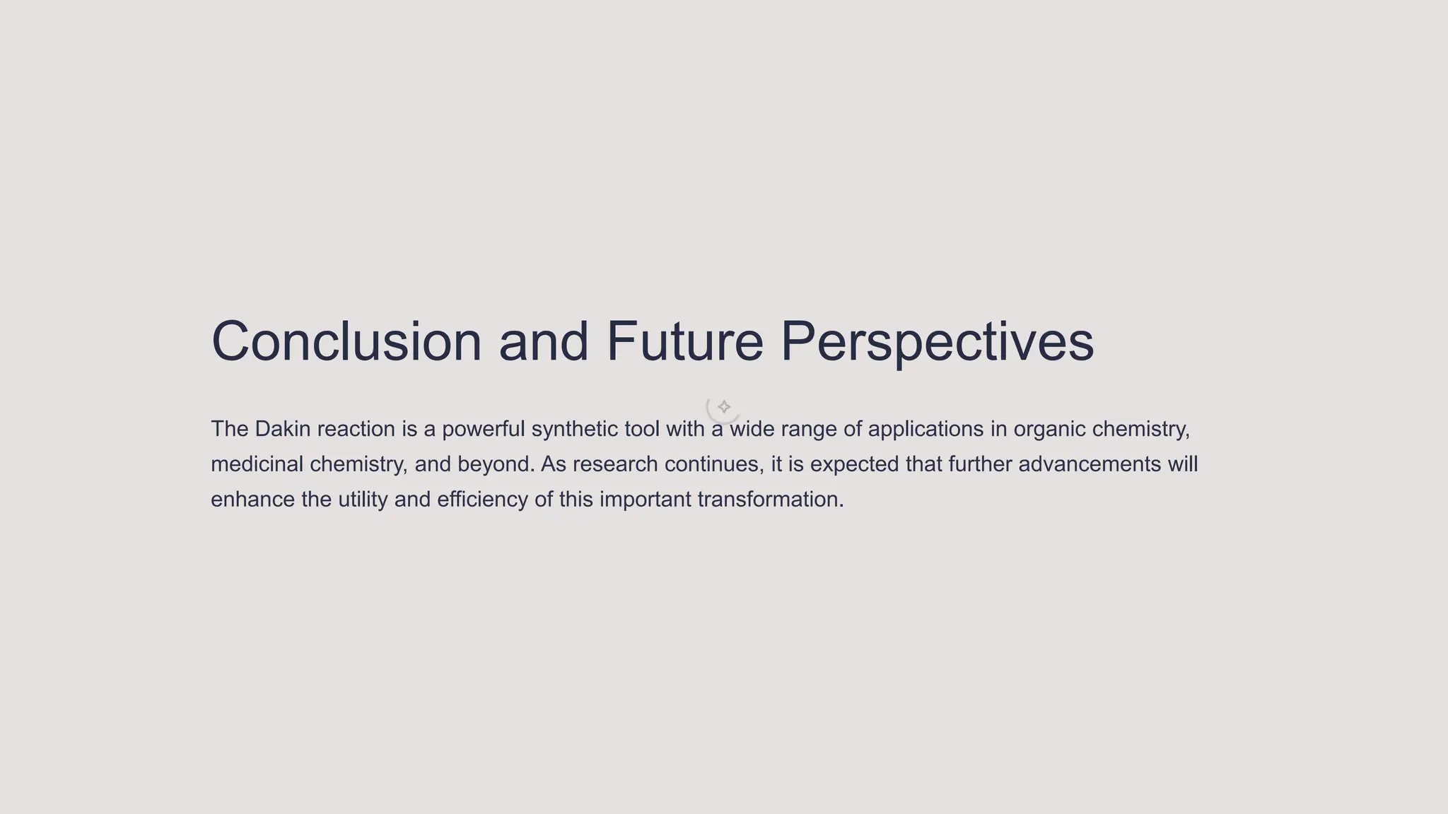 Introduction to the Dakin Reaction and its medicinal application.pptx
