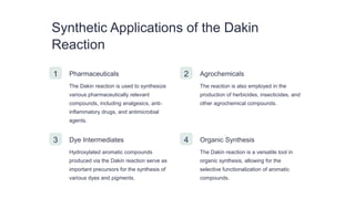 Introduction to the Dakin Reaction and its medicinal application.pptx