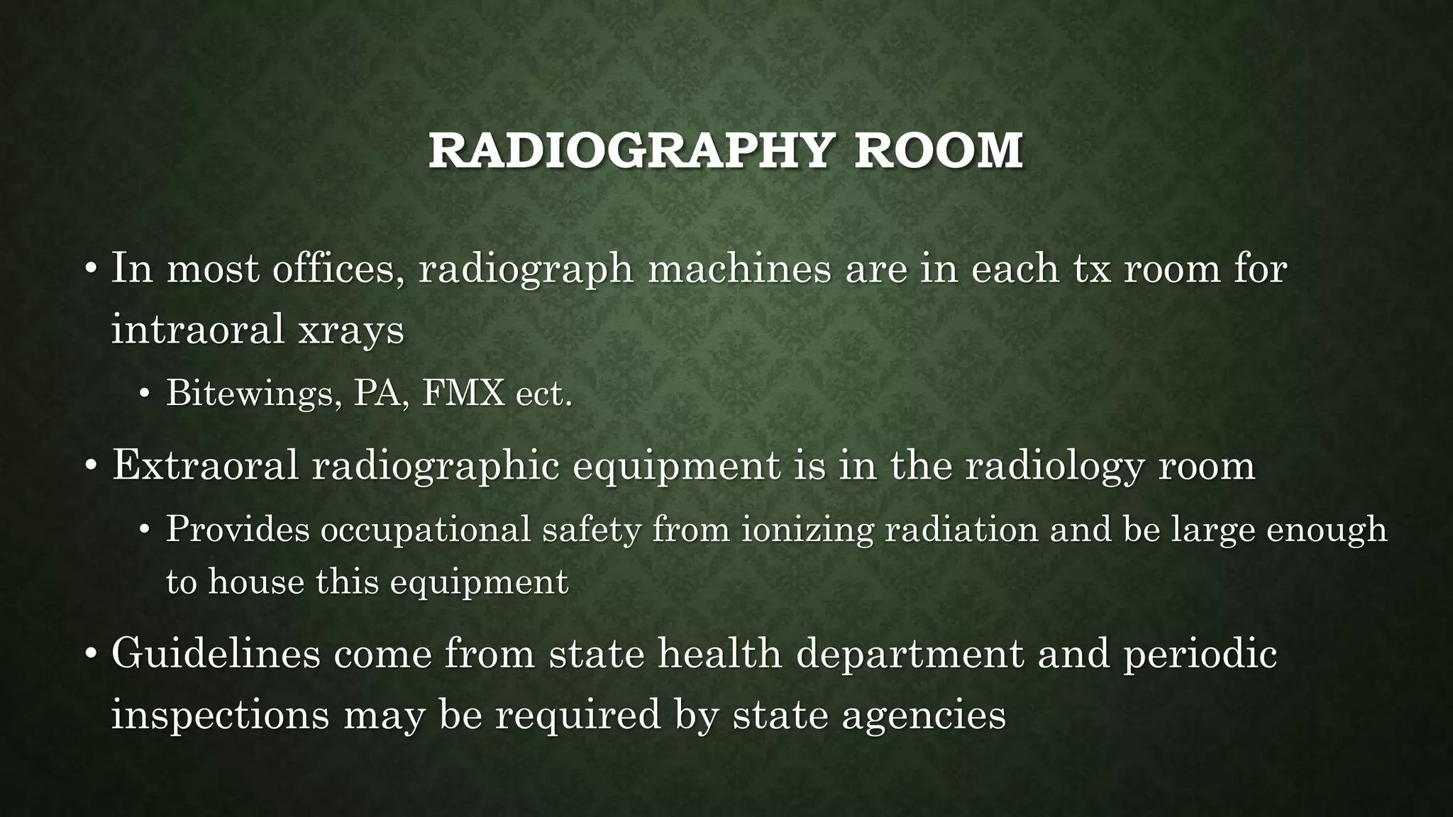 Introduction to the Dental Office and Basic Chairside | PPTX