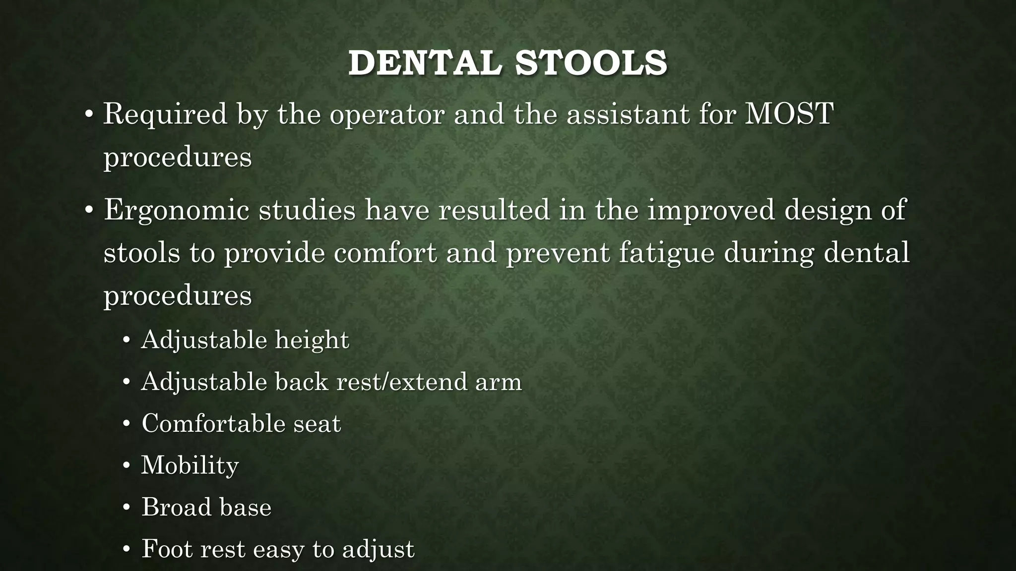 Introduction to the Dental Office and Basic Chairside | PPTX