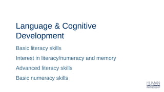 Introduction to the Early Development Instrument (EDI) | PPT