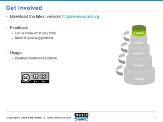 Introduction To The ECM3 Maturity Model | PPT