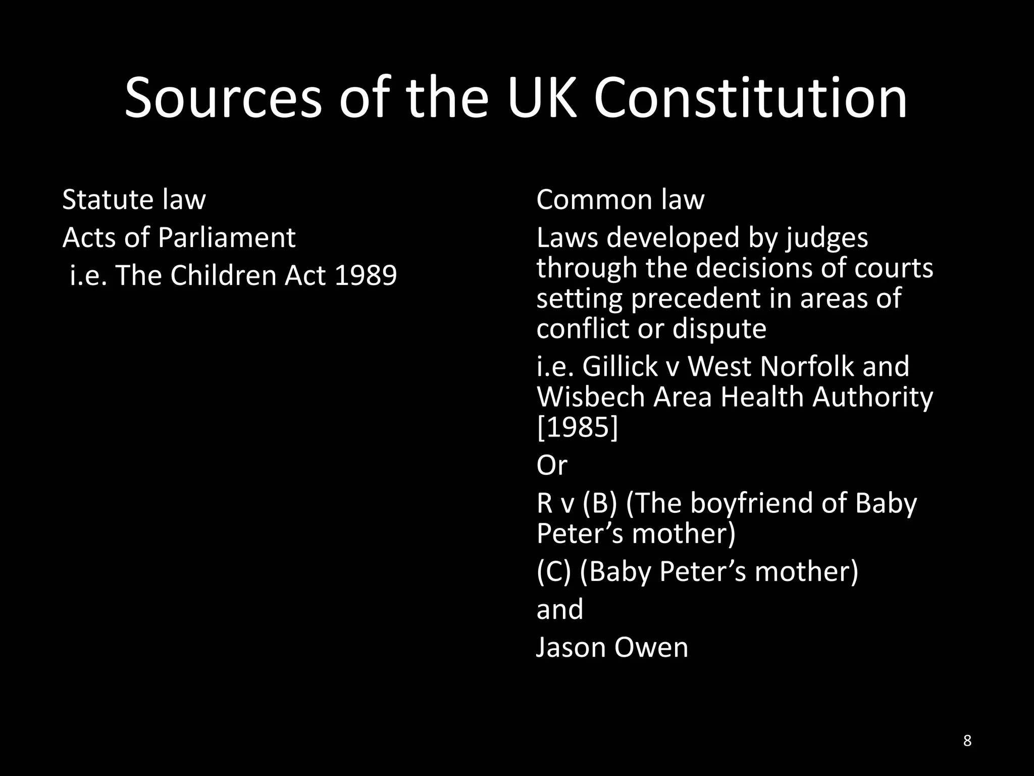 Introduction to the english legal system | PPTX