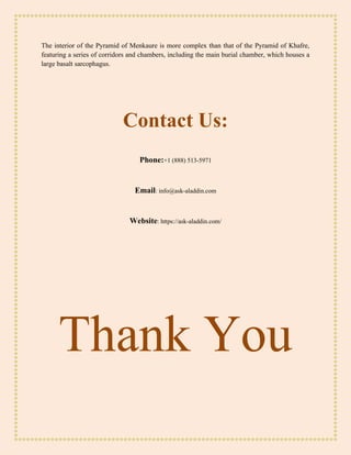 Introduction to the Famous Pyramids of Egypt | PDF