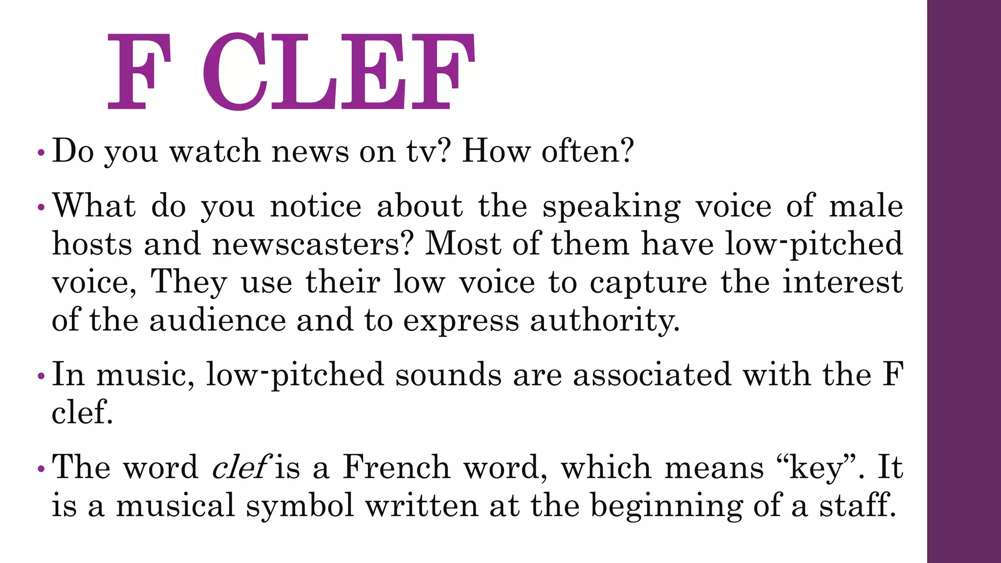 INTRODUCTION TO THE F CLEF.pptx