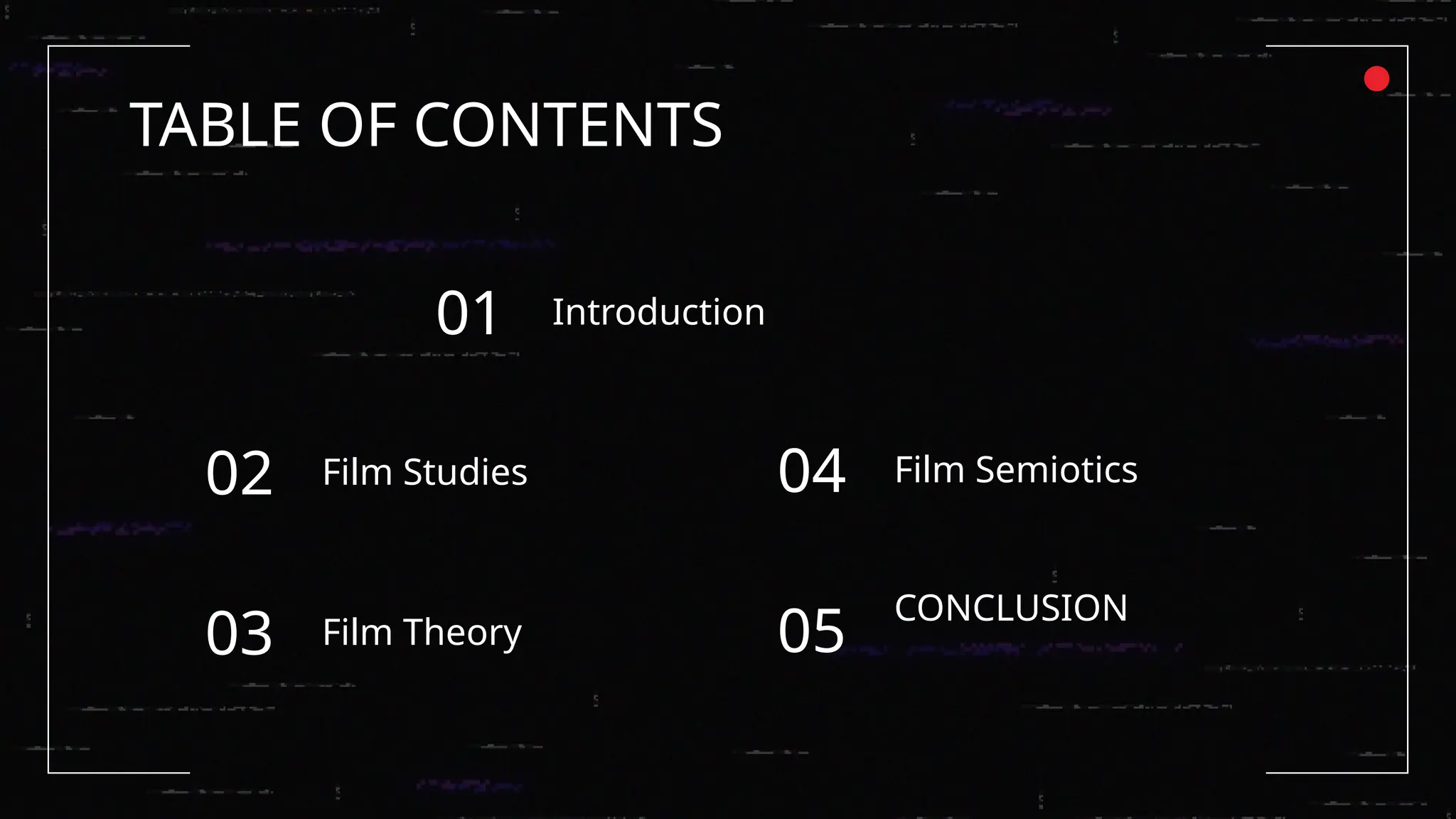 Coursework Presentation : Introduction to the Film Studies, Film Theory ...