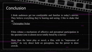 Coursework Presentation : Introduction to the Film Studies, Film Theory ...