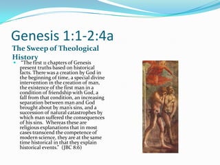 Introduction to the first story of creation notes | PPTX | Christianity ...