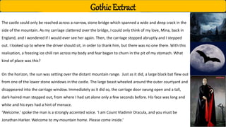 Introduction to the Gothic | PPTX