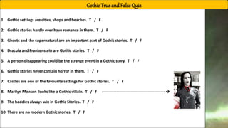 Introduction to the Gothic | PPTX