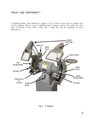 Introduction to the grinders by mohit | DOCX | Geology | Science