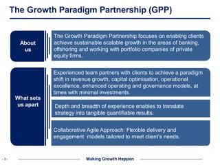 Introduction to The Growth Paradigm Partnership | PDF