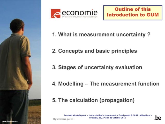 Introduction to the guide of uncertainty in measurement | PPT