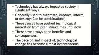 Introduction to the history of technology | PPTX