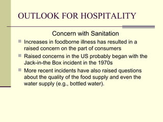 Introduction to the hospitality industry | PPT