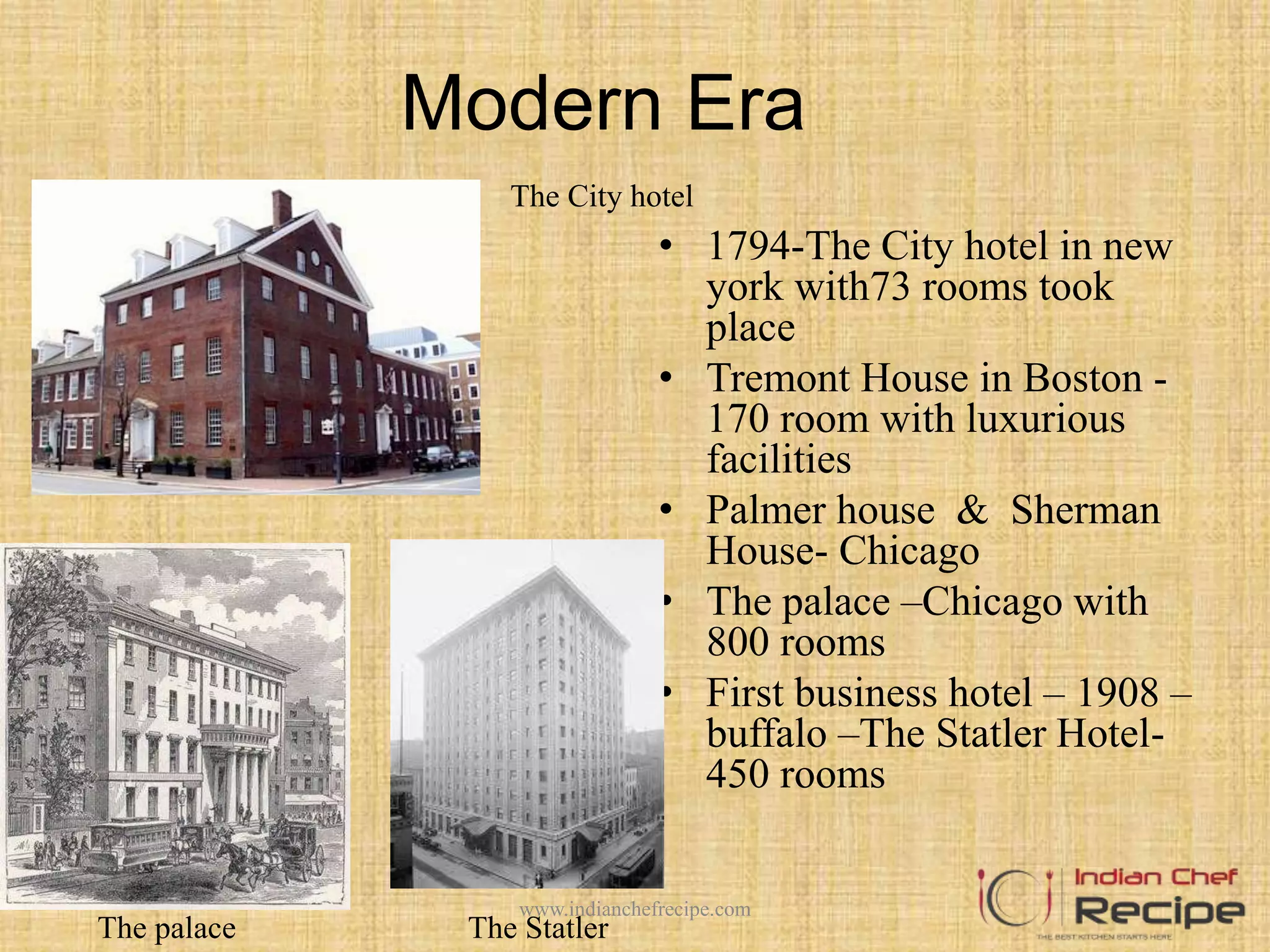 INTRODUCTION TO THE HOSPITALITY INDUSTRY | PPTX