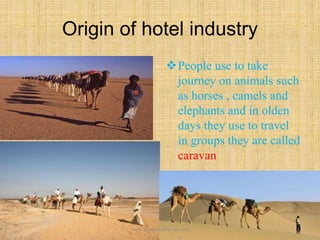 INTRODUCTION TO THE HOSPITALITY INDUSTRY | PPTX