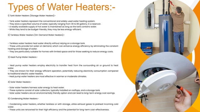 Water Heater Repair: Ensuring Reliable Hot Water Supply | PPTX