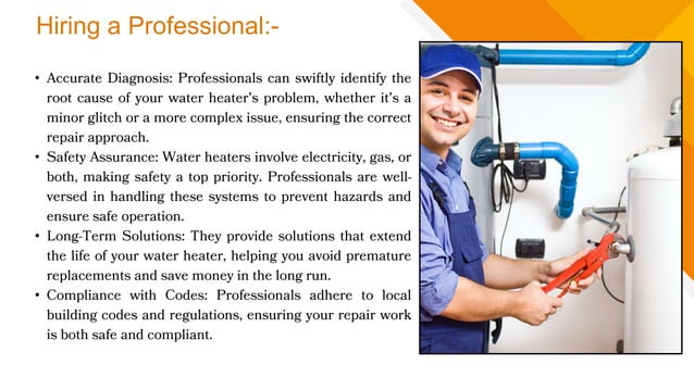 Water Heater Repair: Ensuring Reliable Hot Water Supply | PPTX