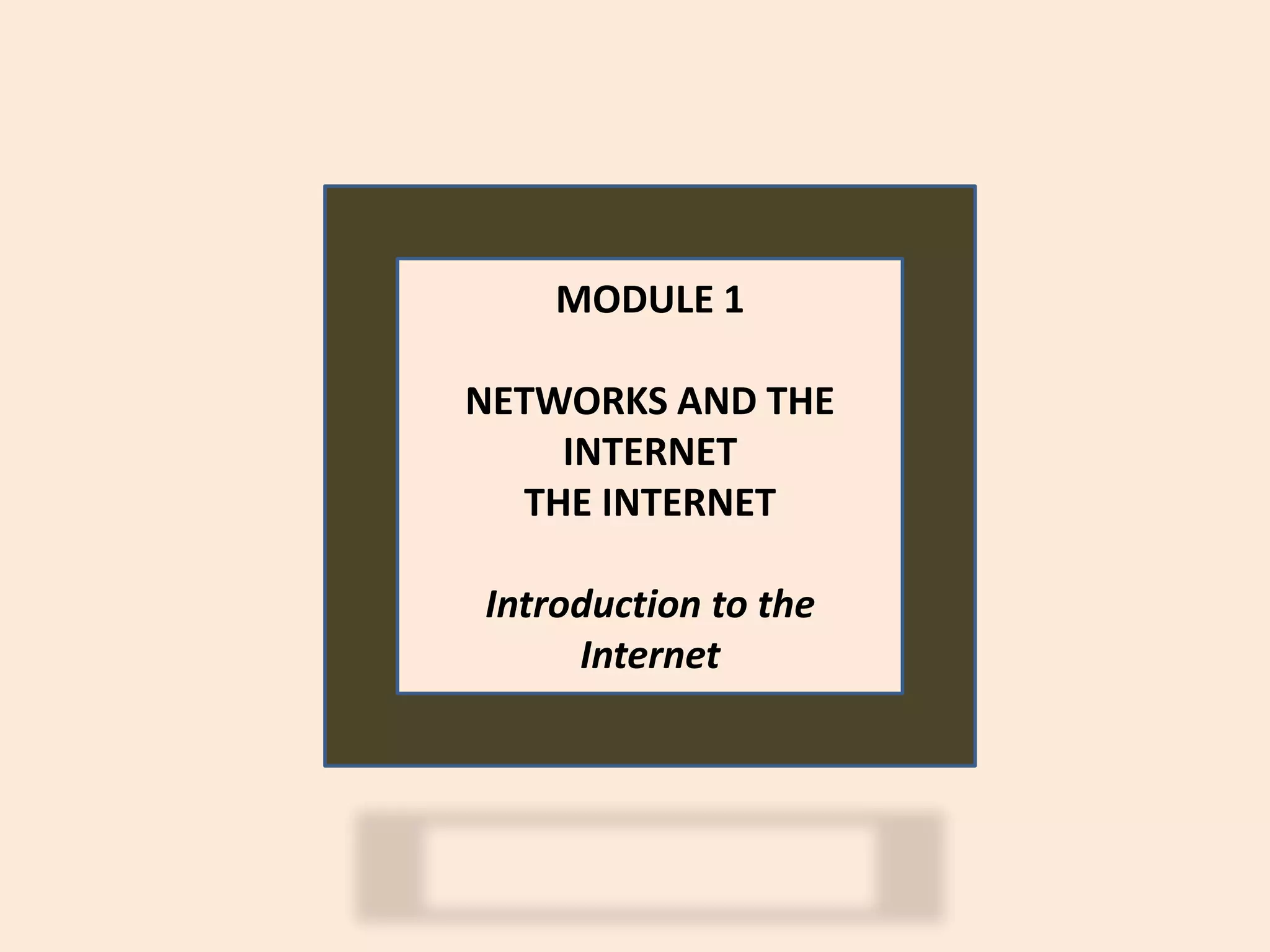Introduction to the internet | PPT