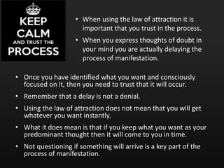 Introduction to the law of attraction | PPTX