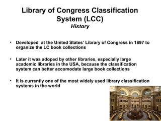 Introduction to the library of congress classification system aziz el ...