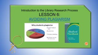 Introduction to the library research process | PPT