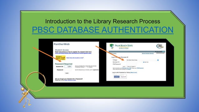 Introduction to the library research process | PPT