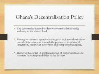 Introduction to the Local Government System of Ghana - Test ...