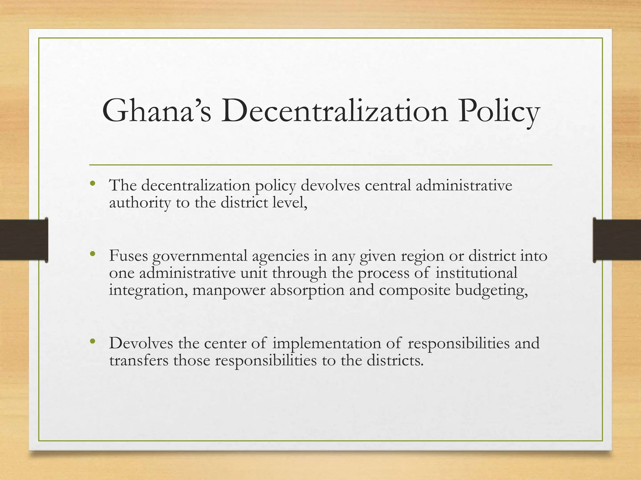 Introduction to the Local Government System of Ghana - Test ...