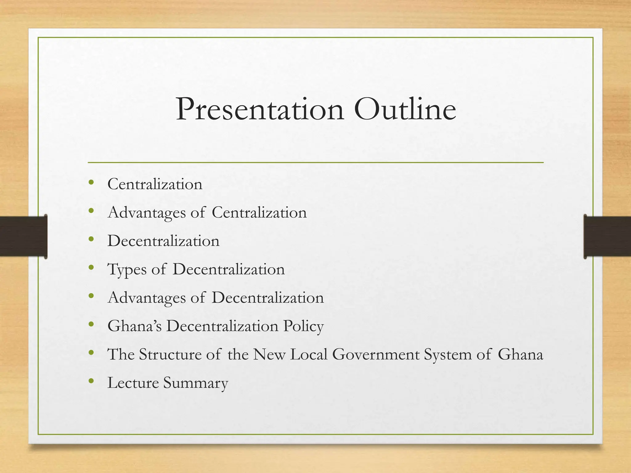Introduction to the Local Government System of Ghana - Test ...