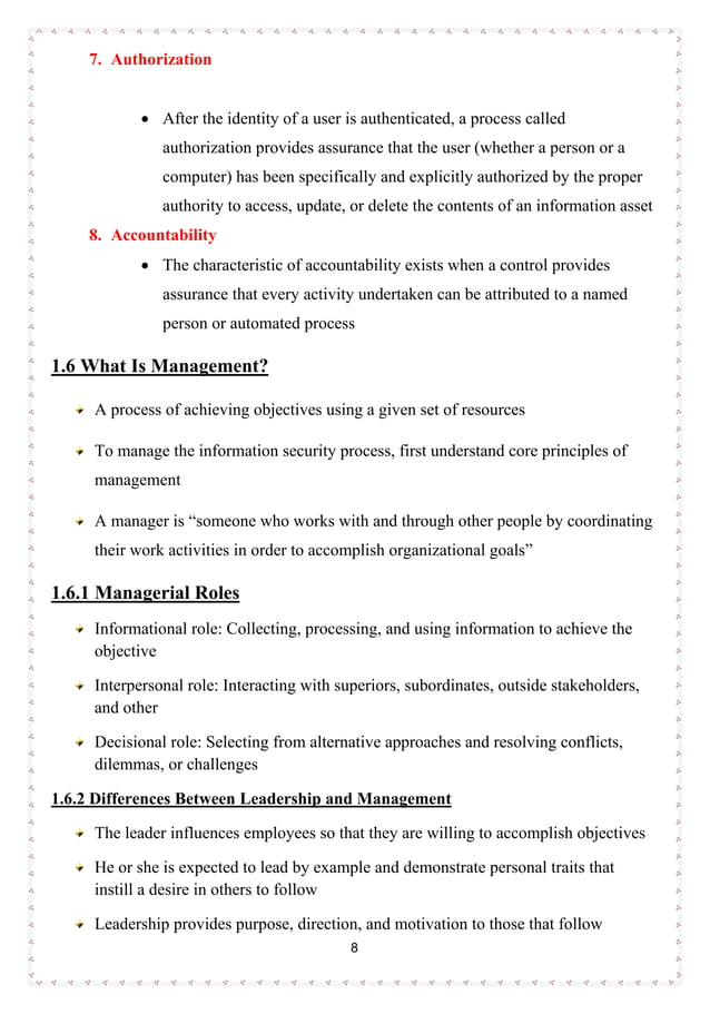 Introduction to the management of information security | PDF