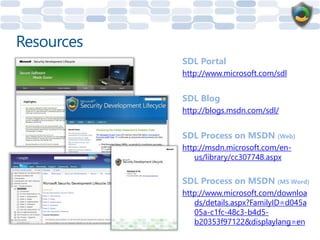 Introduction to the Microsoft Security Development Lifecycle (SDL).ppsx