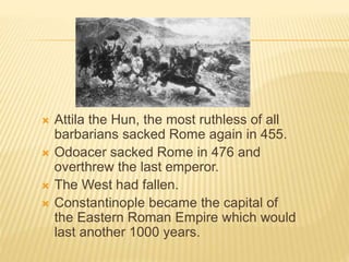 Introduction to the Middle Ages | PPTX