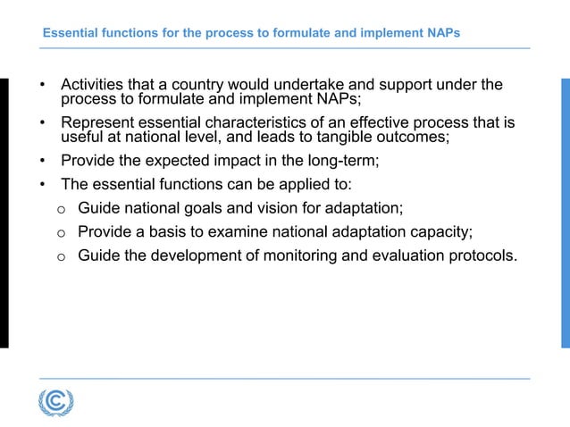 The National Adaptation Plan | PDF | Environment | Science