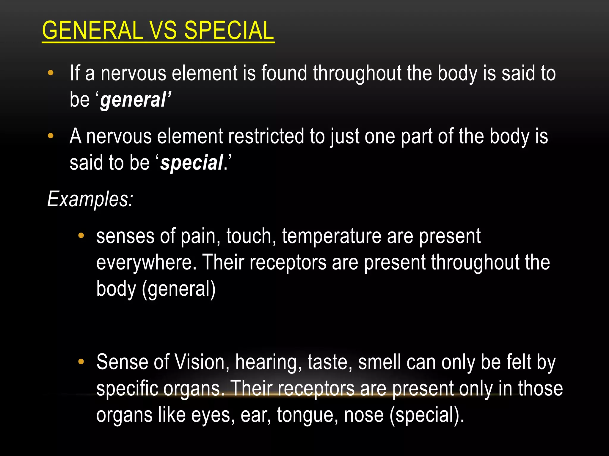Introduction to the nervous system | PPTX
