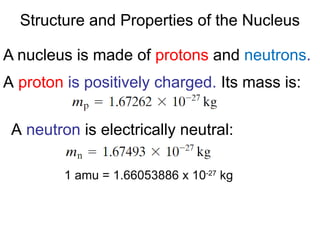 Introduction to the nucleus and nuclear forces.pptx