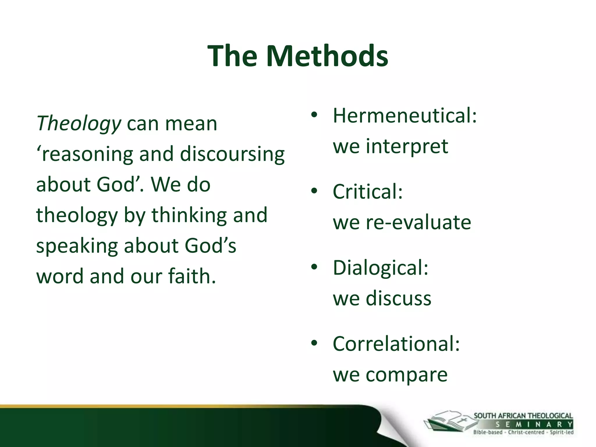 Introduction to Theology | PPTX