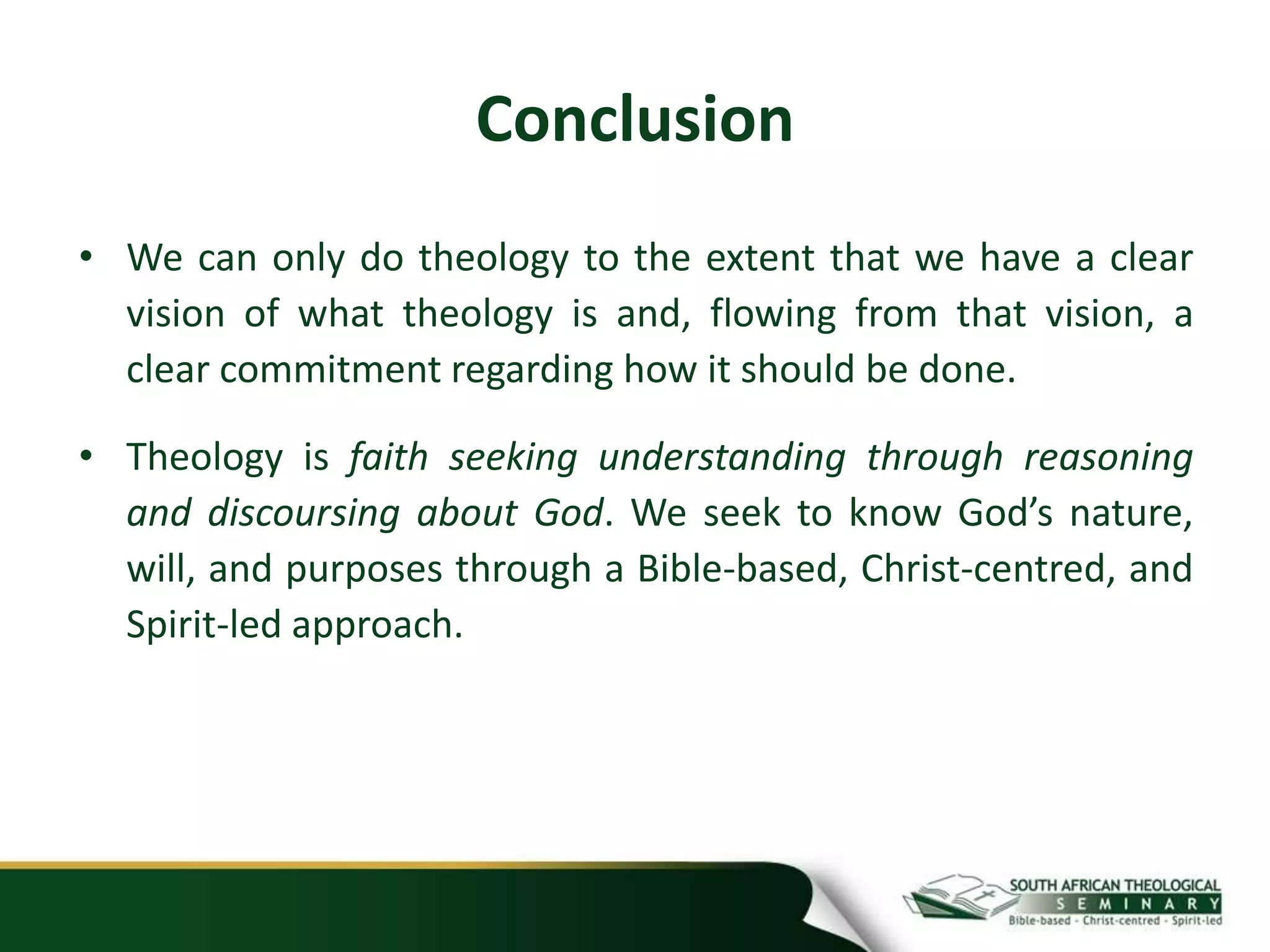 Introduction to Theology | PPTX