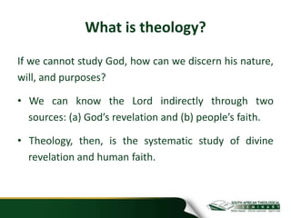 Introduction to Theology | PPTX