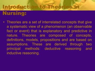 Introduction to theories in nursing | PPTX