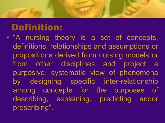 Introduction to theories in nursing | PPTX