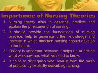 Introduction to theories in nursing | PPTX