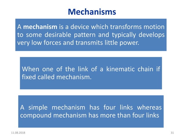 Introduction to theory of machines | PDF