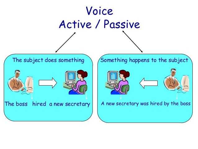 Introduction to the passive voice ii