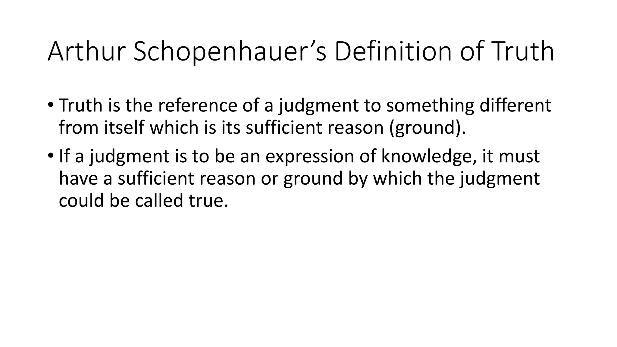 Introduction to the Philosophy of Human Person - What is the Truth | PDF